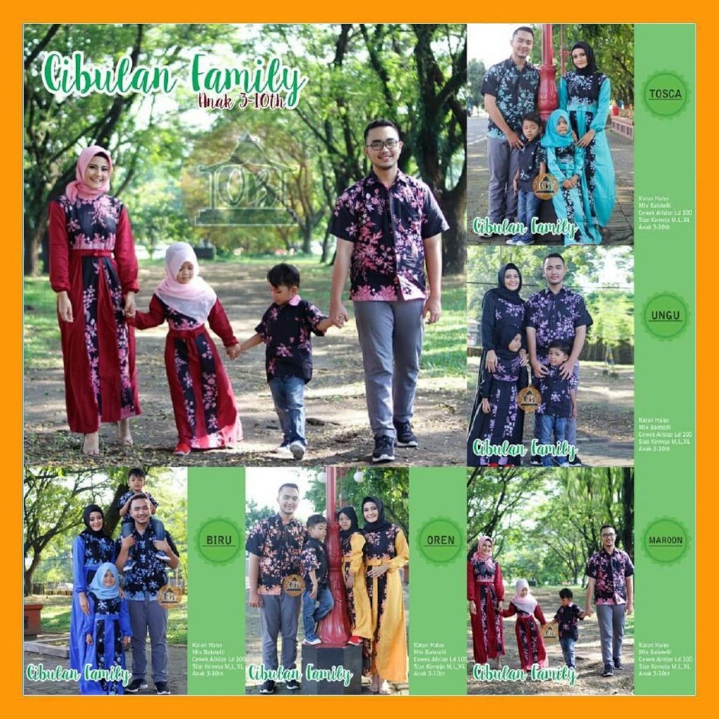Batik FAMILY - BATIK COUPLE FAMILY MUSLIM FAMILY DILAN FAMILY Mother ...