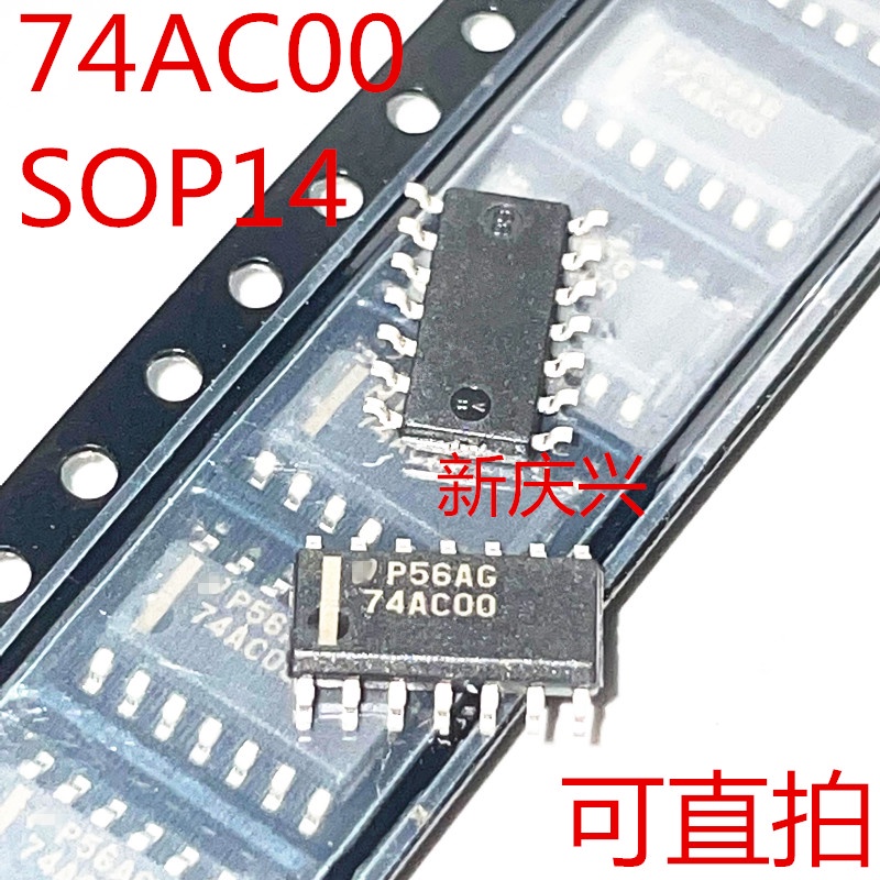 10-50PSC 74AC00SCX 74AC00 SOP-14 SMD logic gate-gate and inverter In ...
