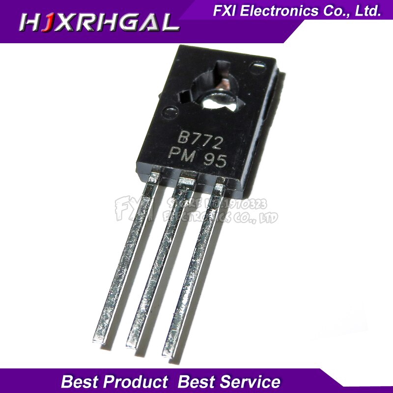 20PCS B772 2SB772 TO126 3A / 40V PNP TO-126 low transistors New original | Shopee Philippines