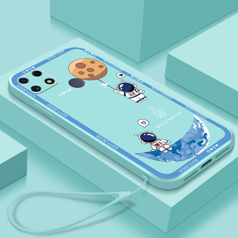 NASA Casing Realme C25Y C21Y C12 7 7 Pro Realme 5 6 6i C3 C25 C25S 8 ...