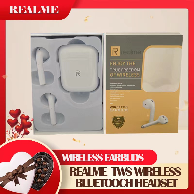 Realme TWS Wireless Bluetooth 5.0 Earbuds Enjoy The True Freedom Of ...