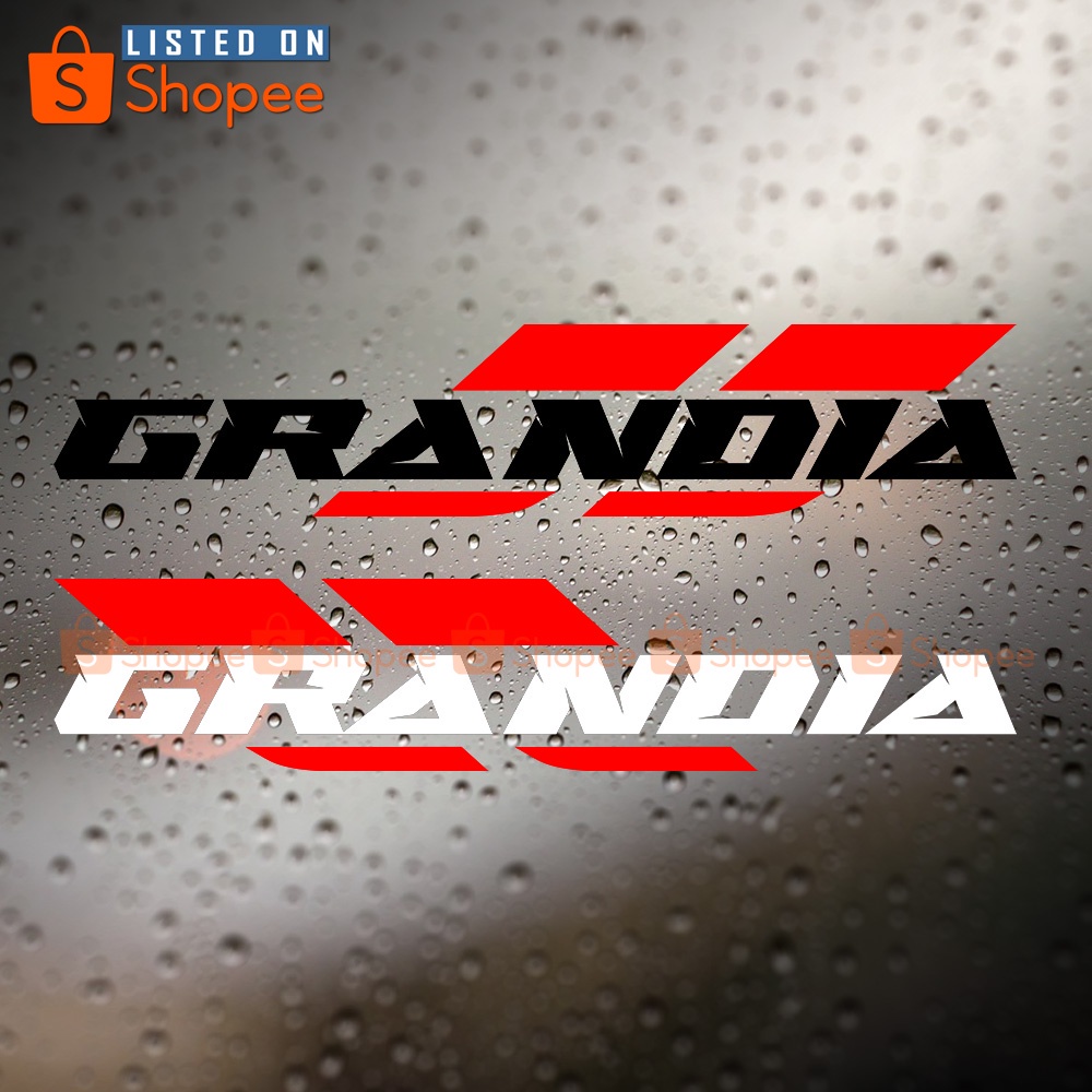 2X Stickers Stripes for Toyota Grandia | Decals | Vinyl Weather Proof ...