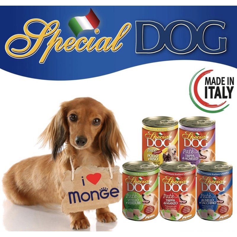 400g Monge Special Dog in Can Dog Food | Shopee Philippines