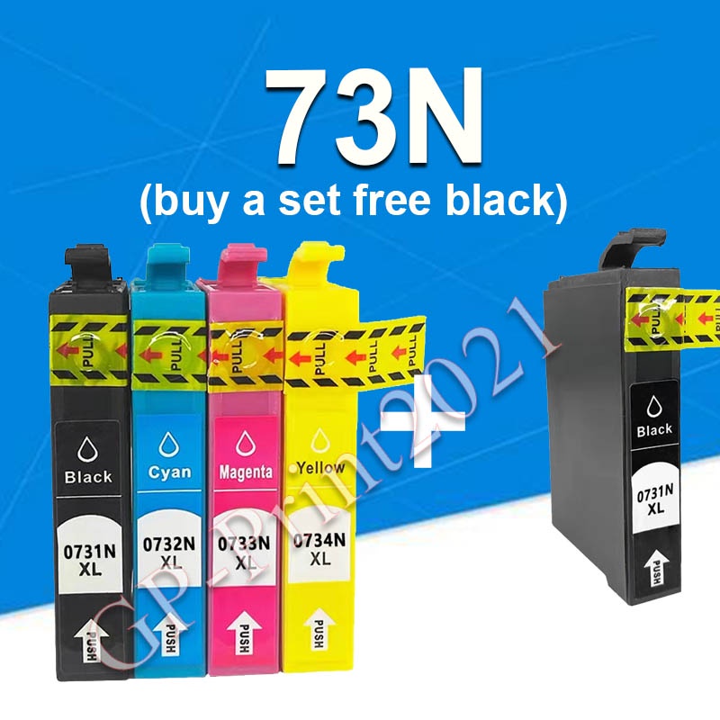 Compatible Epson 73N Ink Cartridgefor for CX5500 CX5900 CX6900F CX7300 ...