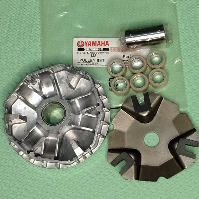 Yamaha MIO-3 / M3 / MIO i125 Drive Pulley Set - Genuine Parts - 1 set ...