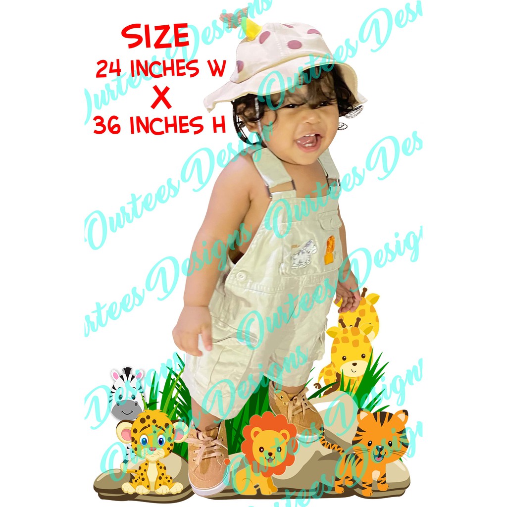DIY Safari standee (tarp only but standee ready) | Shopee Philippines