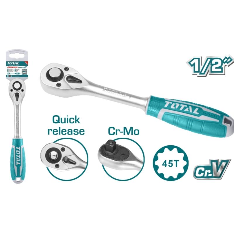 TOTAL RATCHET WRENCH THT106126 | Shopee Philippines