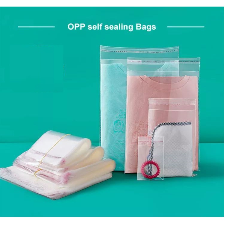 Thick!!! Clear Resealable OPP Plastic Bags/Cellophane/Poly Bags for ...