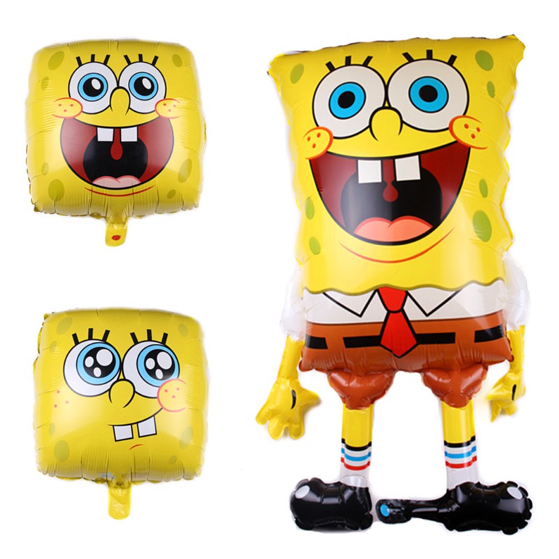 Cartoon Spongebob Foil Balloons 18 inch Inflatable Helium Balloon ...