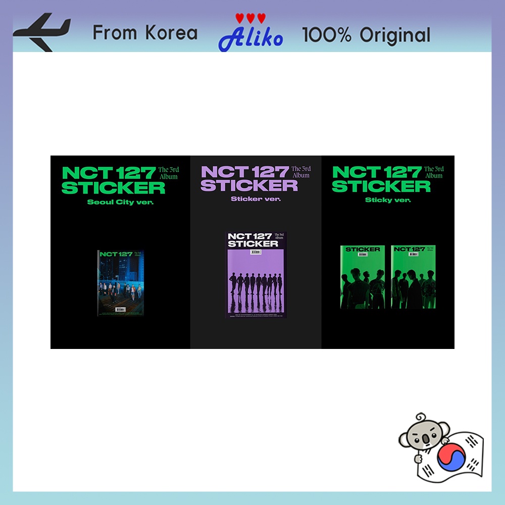 NCT 127 - Sticker ( Sticker, Sticky, Seoul city ) | Shopee Philippines