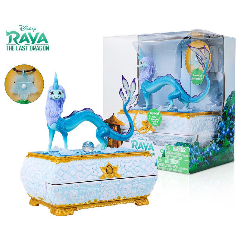 Disney RAYA and The Last Dragon Raya Princess Music Box Anime Figures ...