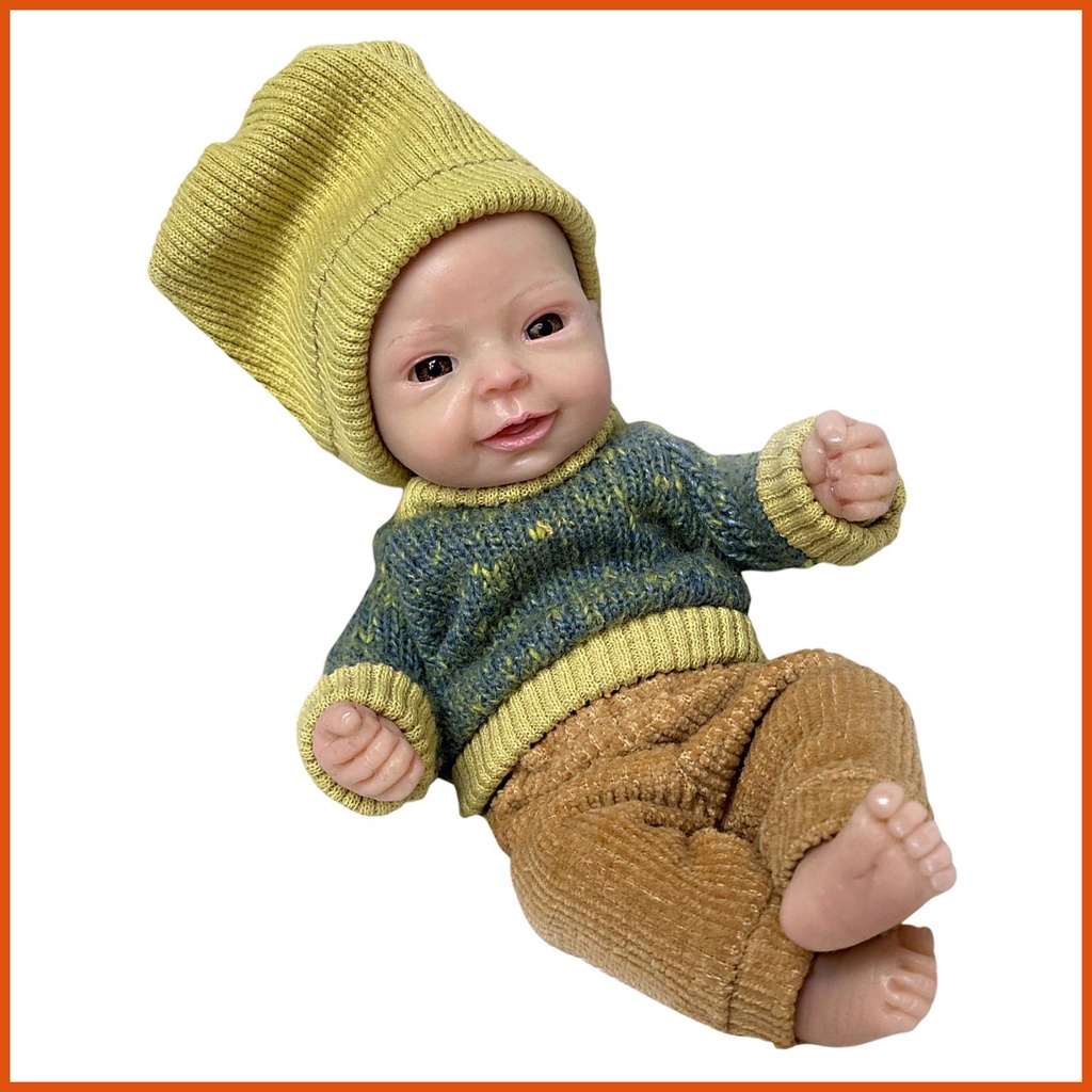 Reborn Baby Doll Soft Newborn Baby Doll Silicone Reborn Baby Dolls with ...