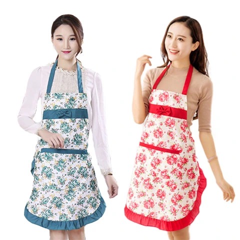 HOME APRON WATERPROOF KITCHEN APRON KITCHEN WITH HAND WIPING AND POCKET ...
