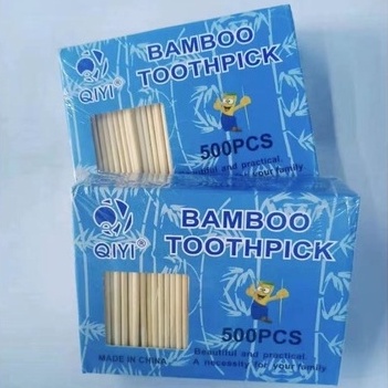 Bamboo Stick Toothpick 500pcs | Shopee Philippines