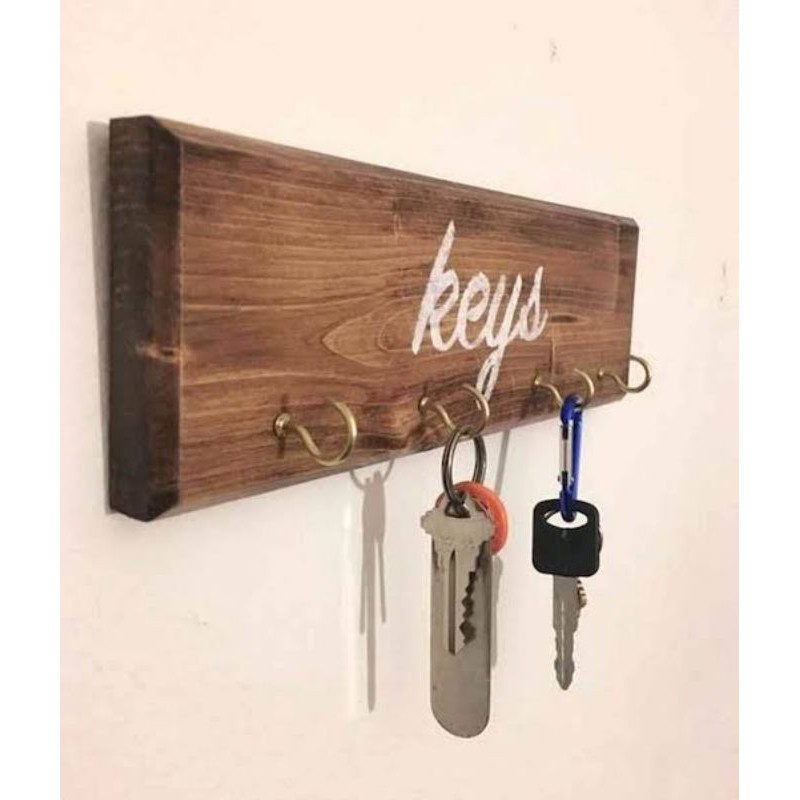 (KEYS) Key holder with 4 hooks | Shopee Philippines