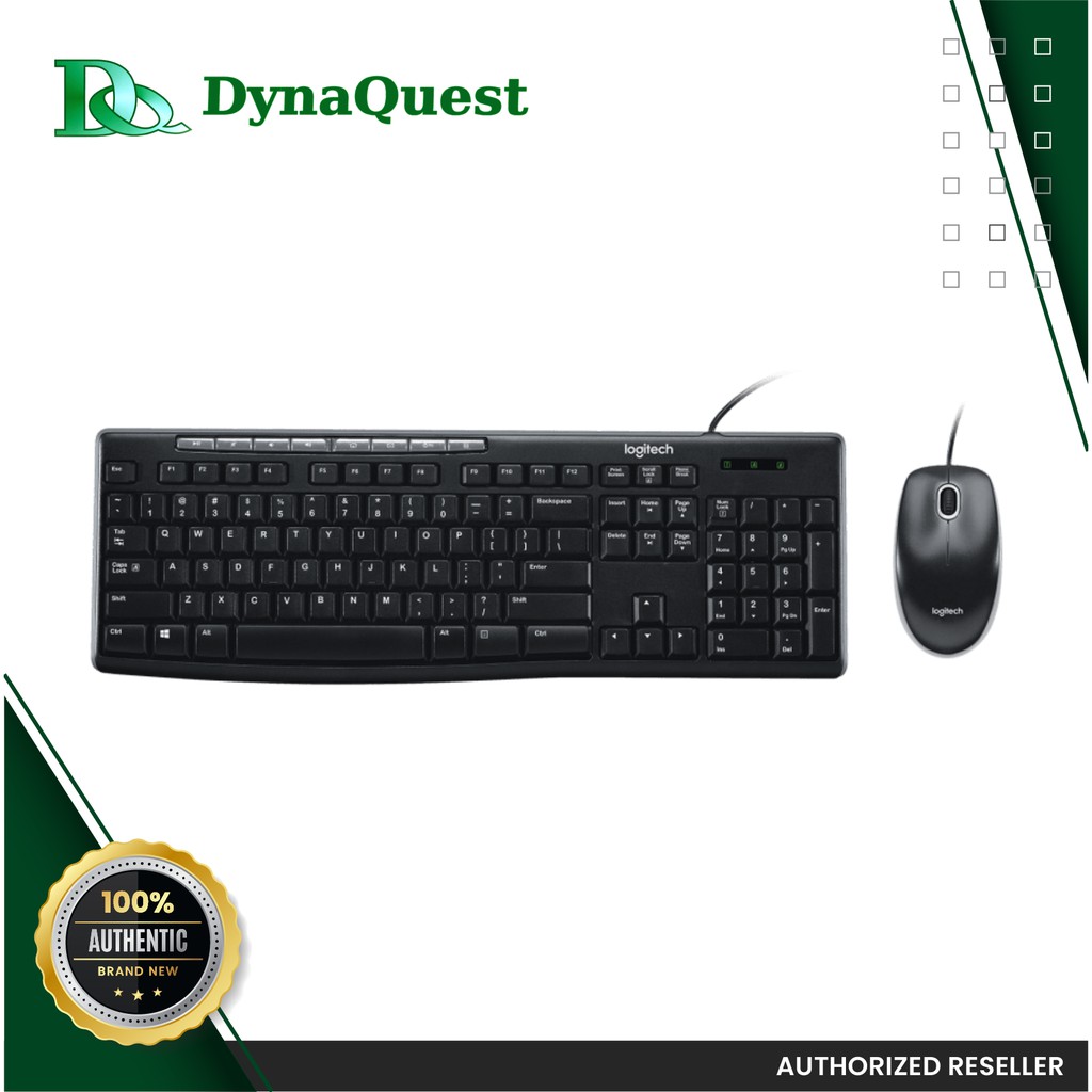 Logitech Mk200 Media Combo Keyboard Mouse 920 002693 Shopee Philippines