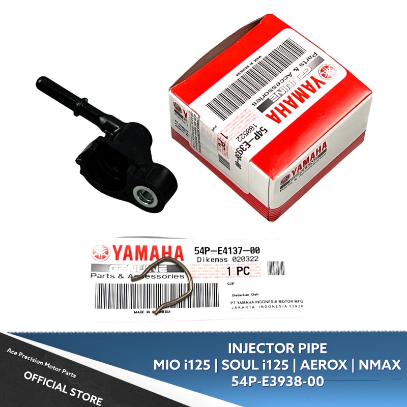 INJECTOR PIPE/CLIP MIO i125 | SOUL i125 | AEROX | NMAX 54P-E3938-00 ...