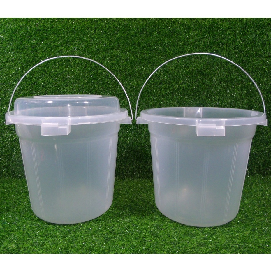 #155 Sense & Style Pail Stainless Steel Handle Timba | Shopee Philippines