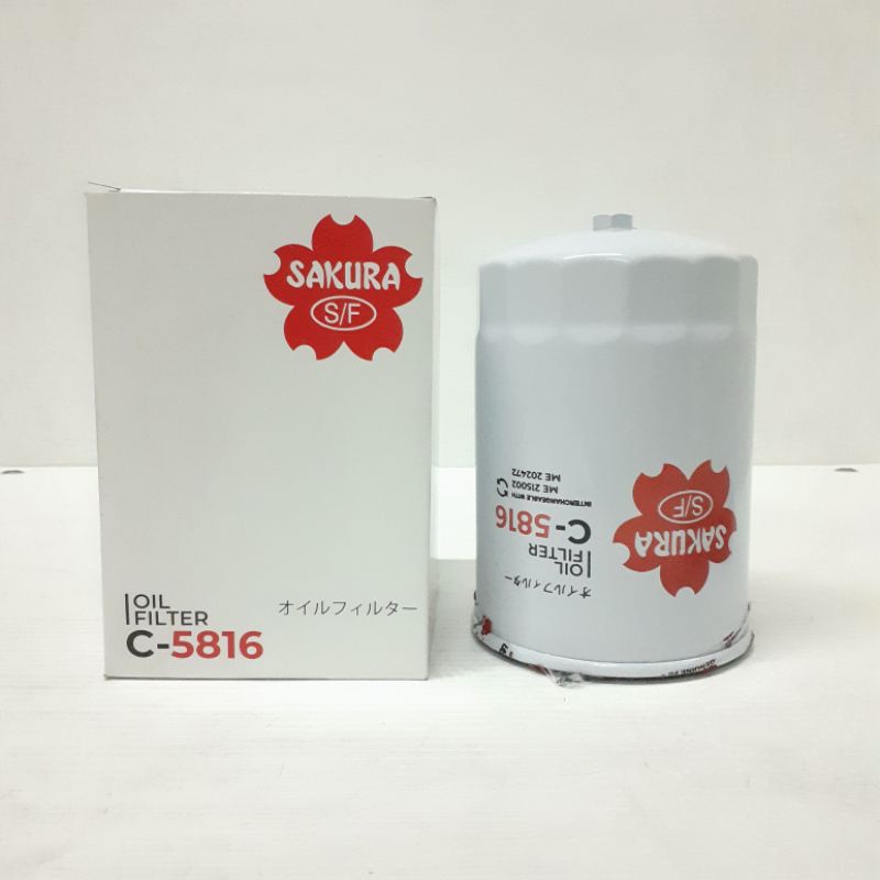 SAKURA OIL FILTER C-5816 MITSUBISHI 4M40 / 4D33 / 4D35 /4D36 W/ DRAIN ...
