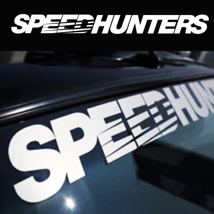 Reflective Front Gear Car Sticker SPEEDHUNTERS HF Front Windshield ...