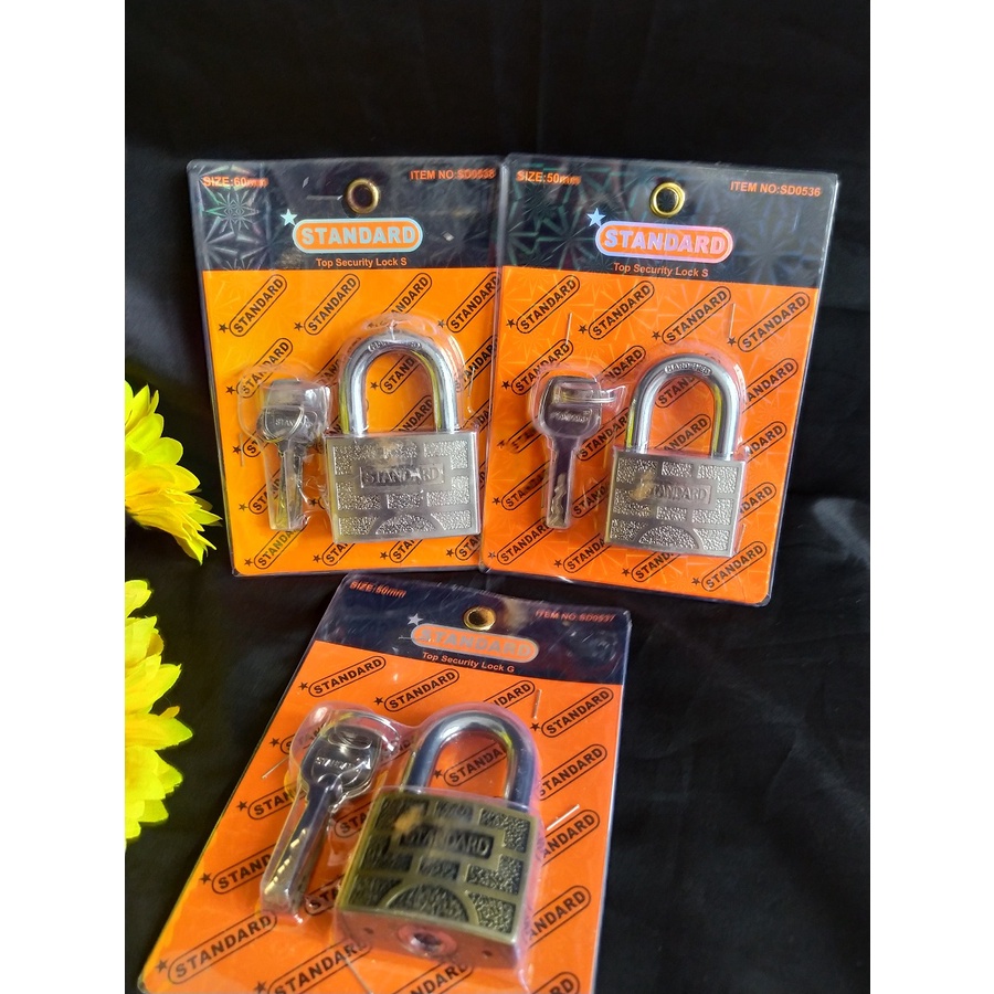 Heavy Duty Standard Top Security lock Door Lock High Quality | Shopee ...