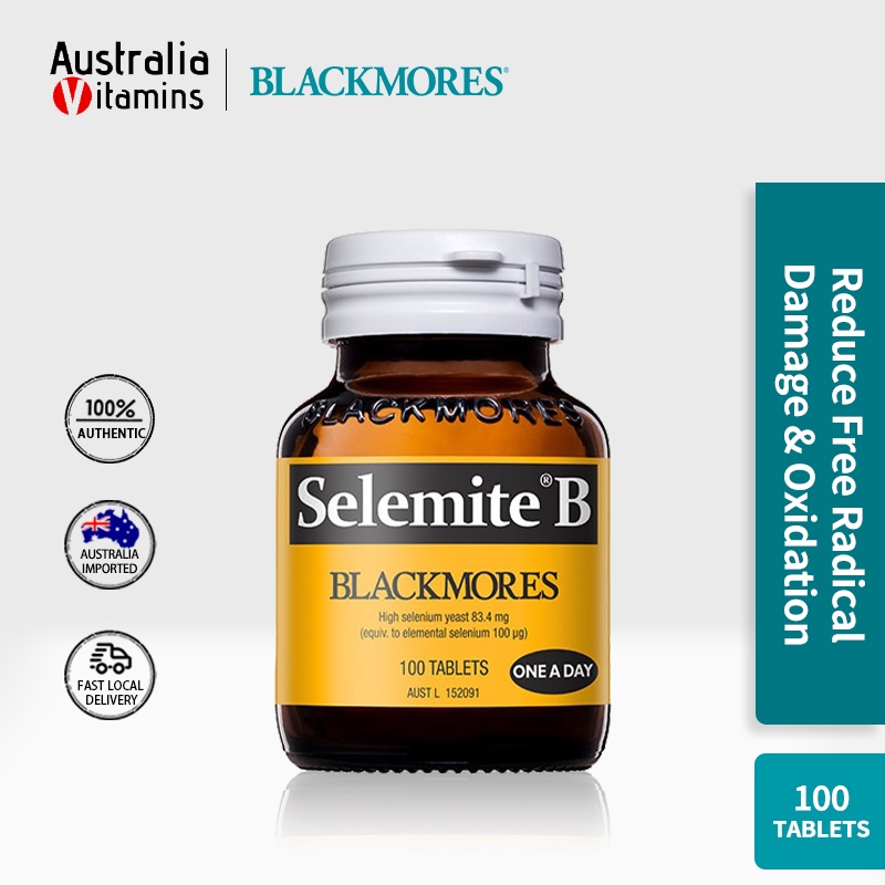 Blackmores Selemite B 100 Tablets A Day | Shopee Philippines