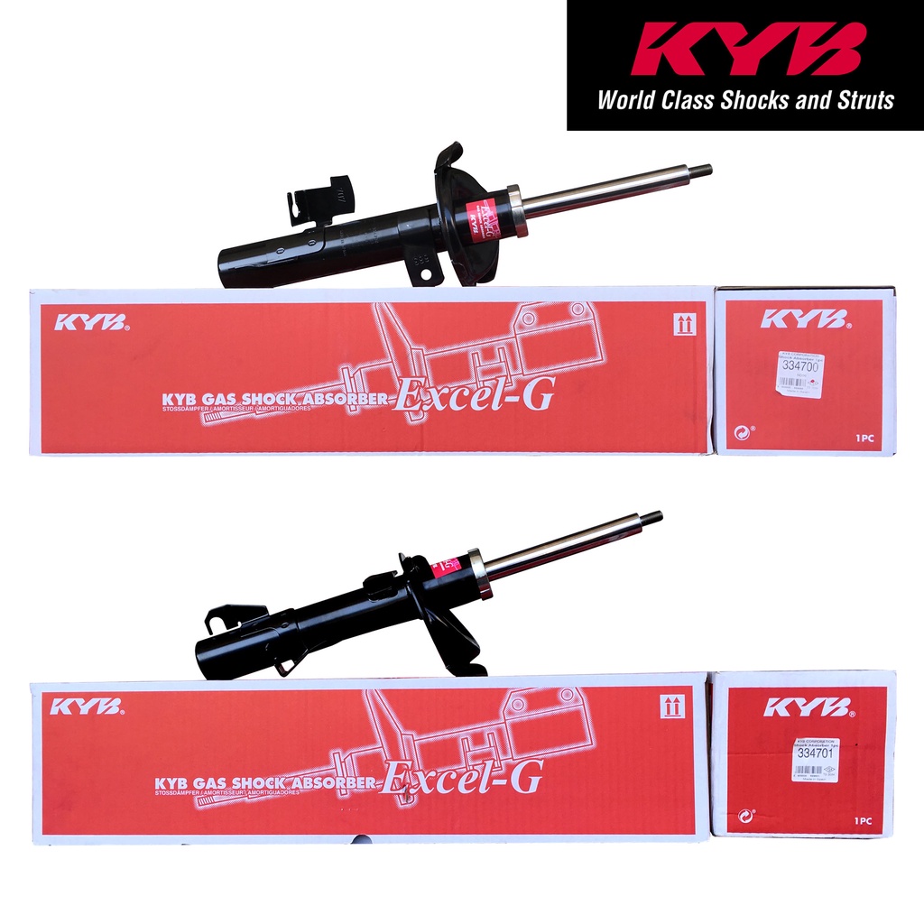 KYB Kayaba Excel-G Strut Front for Mazda 3 All 2003-2013 Set of 2 ...