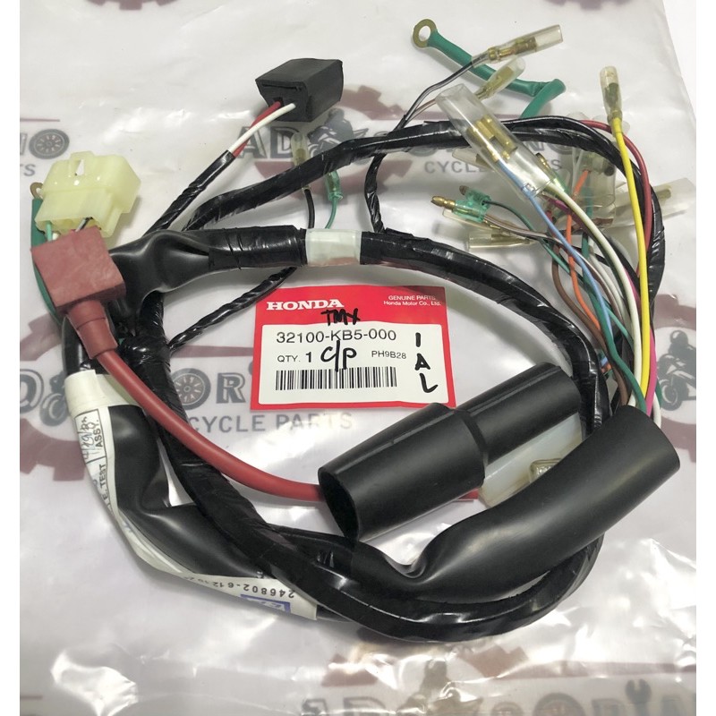 HONDA TMX155 CONTACT POINT HARNESS WIRING GENUINE 32100-KB5-000 ...
