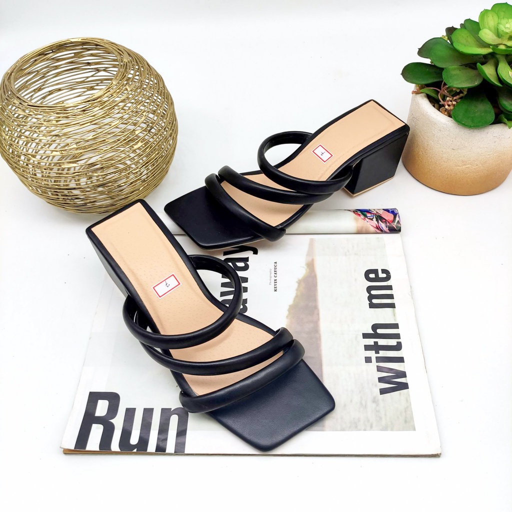 R&A701 2-Inch Square Toe & Square Heel Edge with Z-Shaped Padded Straps ...