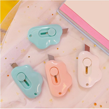 Kawaii Mini Portable Utility Knife Paper Cutter Cutting Paper Razor ...