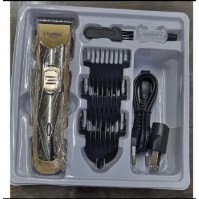 HEAVY DUTY PROFESSIONAL CRONIER RECHARGEABLE HAIR TRIMMER CLIPPER RAZOR | Shopee Philippines