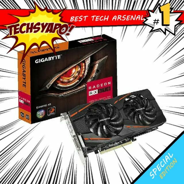 BRANDNEW GIGABYTE RX 570 4GB Graphics Card | Shopee Philippines