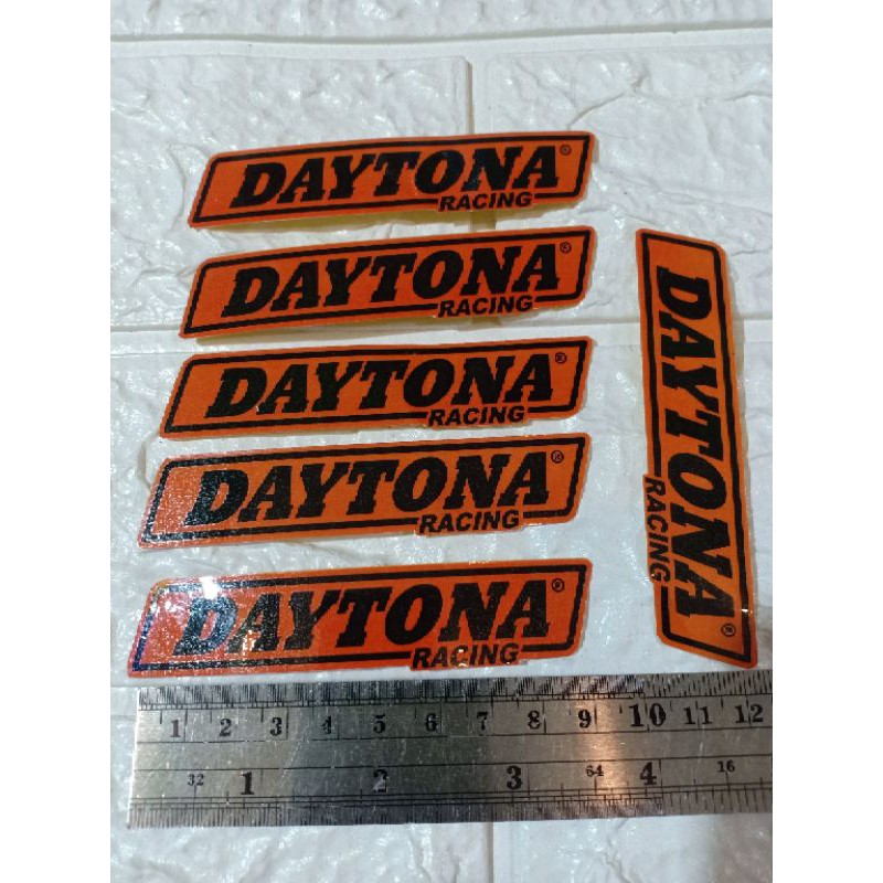 Daytona racing Sticker Price 1pcs | Shopee Philippines