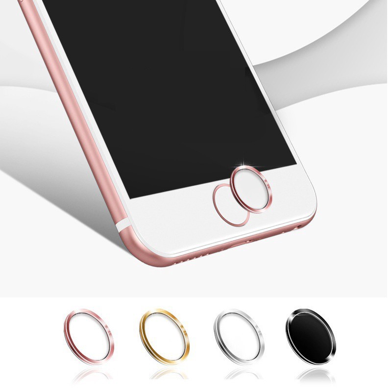 Mobile iPhone Keypads Touch ID 3D HOME Key Sticker Metal | Shopee ...