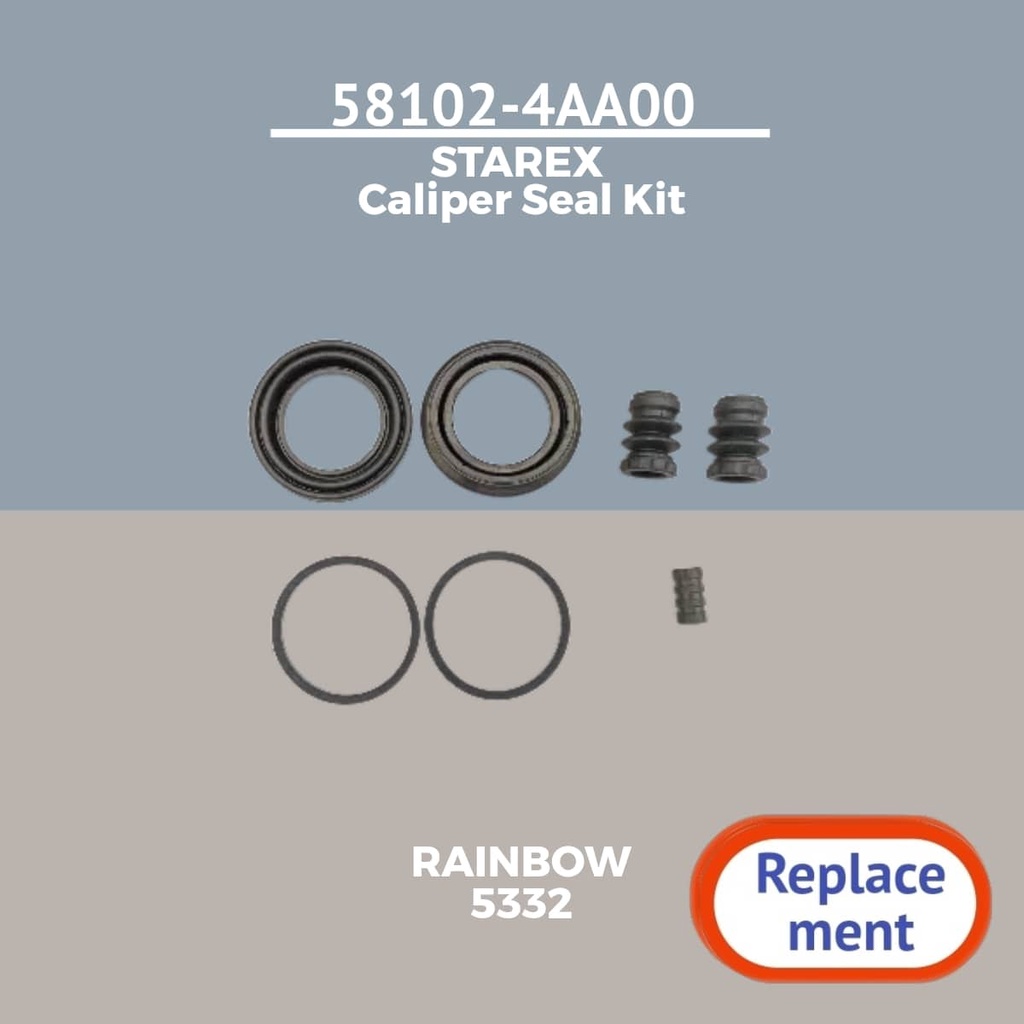 Caliper Seal Kit for HYUNDAI Starex [Replacement] Part #;58102-4AA00 ...