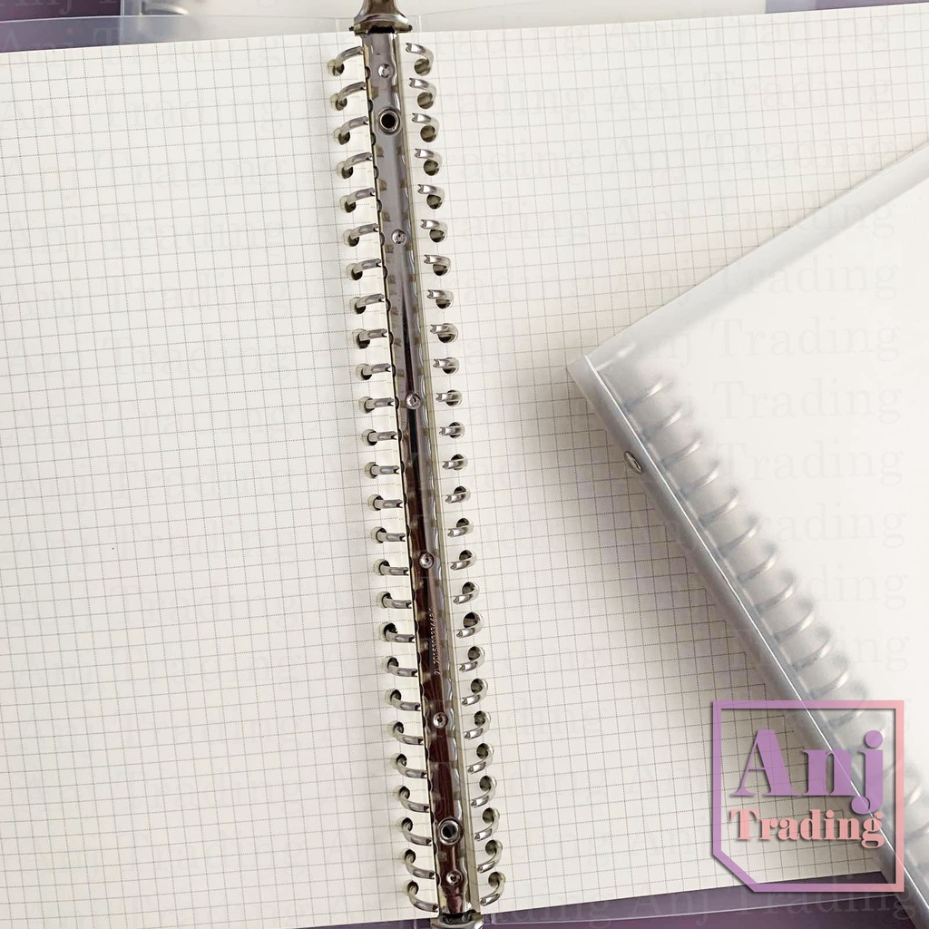Binder Notebook with Refill Transparent Notebook with FREE loose-leaf ...