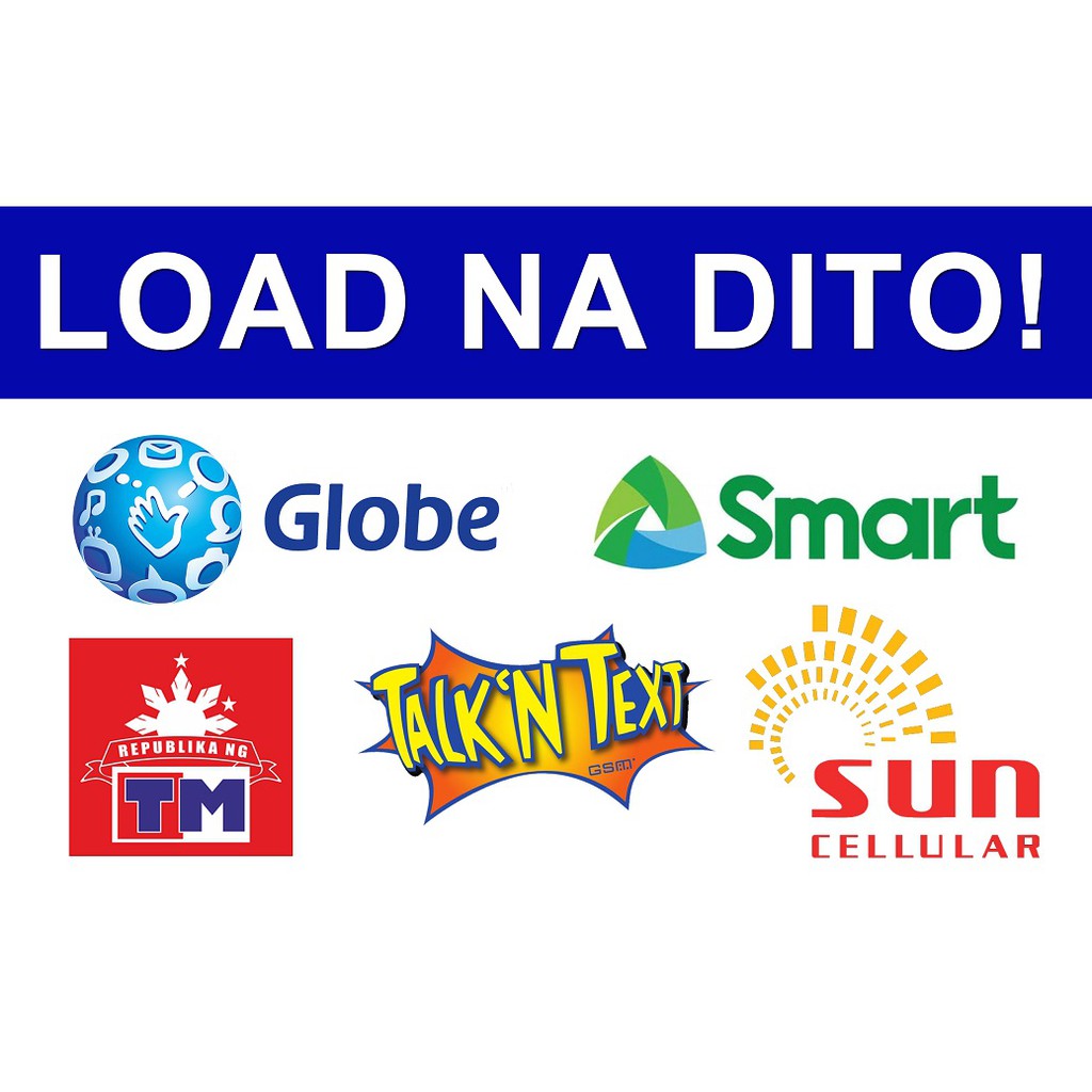 LOAD NA DITO TARPAULIN AVAILABLE COD | Shopee Philippines