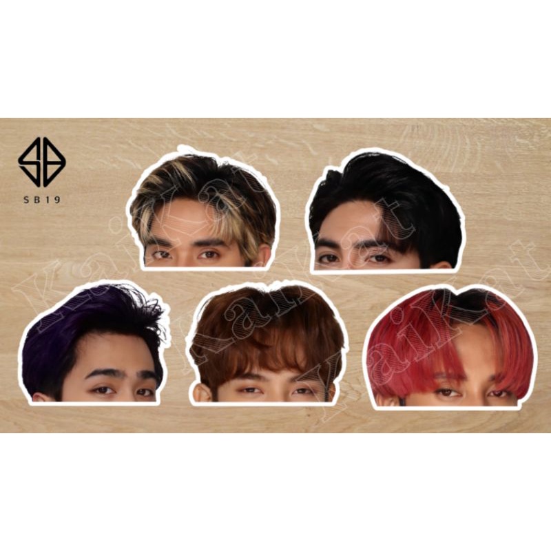 SB19 Peeker Sticker Set (Large and Minis) | Shopee Philippines