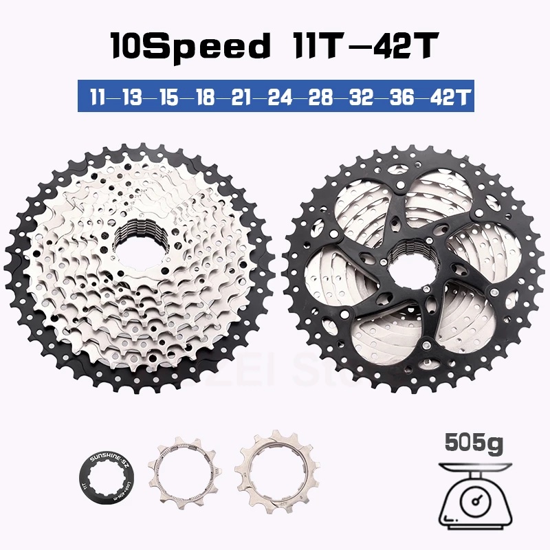 SUNSHINE 8 9 10 11 12 Speed Cogs MTB Mountain Bike Road Bike Cassette ...