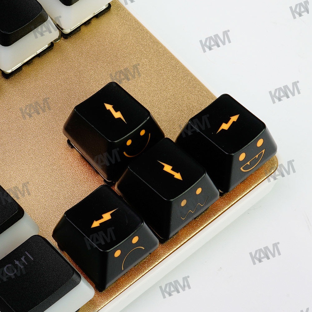 Kam backlight cool cute Halloween lightning doll arrow keys mechanical ...