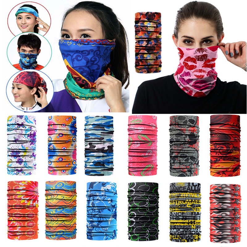 Suitable For Outdoor Bicycle Motorcycle Tube Mask Headband Riding Field ...