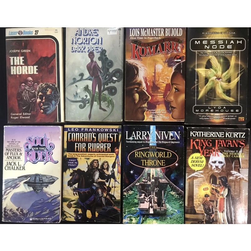 SCI-FI Fantasy Batch 3 | Mass Market Paperbacks | Used | Shopee Philippines
