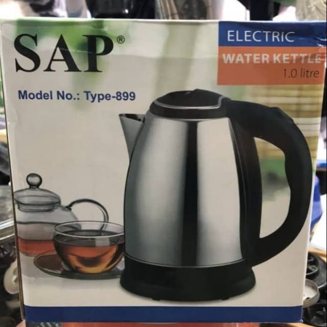 Sap 899 Electric Kettle 1liter full stanless | Shopee Philippines