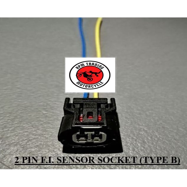 2PIN Type B Middle Guide Fuel Injector Sensor Socket-Heavy Duty ...