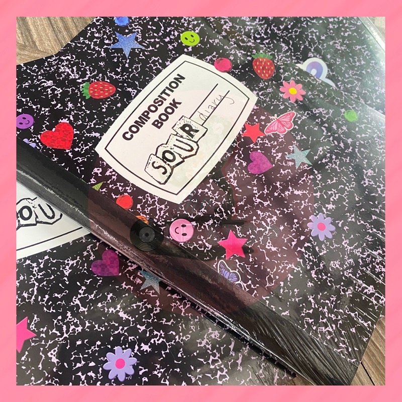 Olivia Rodrigo Sour Deluxe Diary "Journal / Zine" + CD | Shopee Philippines