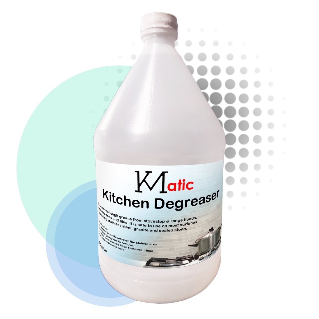 KMatic Kitchen Degreaser Restaurant Grade 100% Dilutable -1 Gallon ...