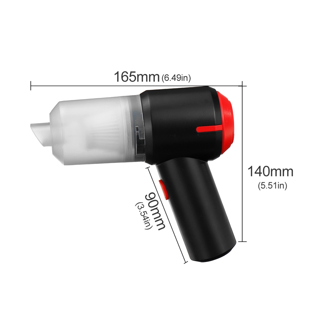 9000PA Portable Cordless Vacuum Blower Cleaner Handheld Vaccum Cleaner ...
