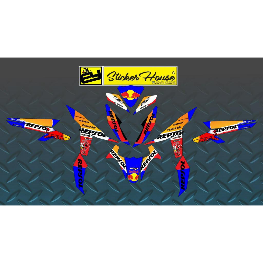 Rusi Passion Decals Laminated | Shopee Philippines