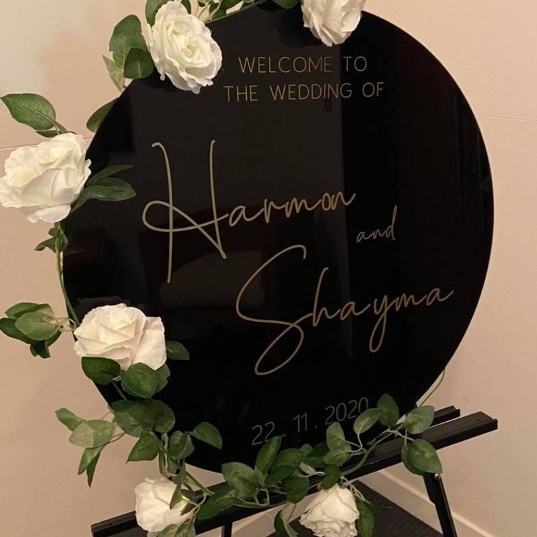 Wedding Sign/Proposal Decoration/Wedding Decoration/Acrylic Sign ...