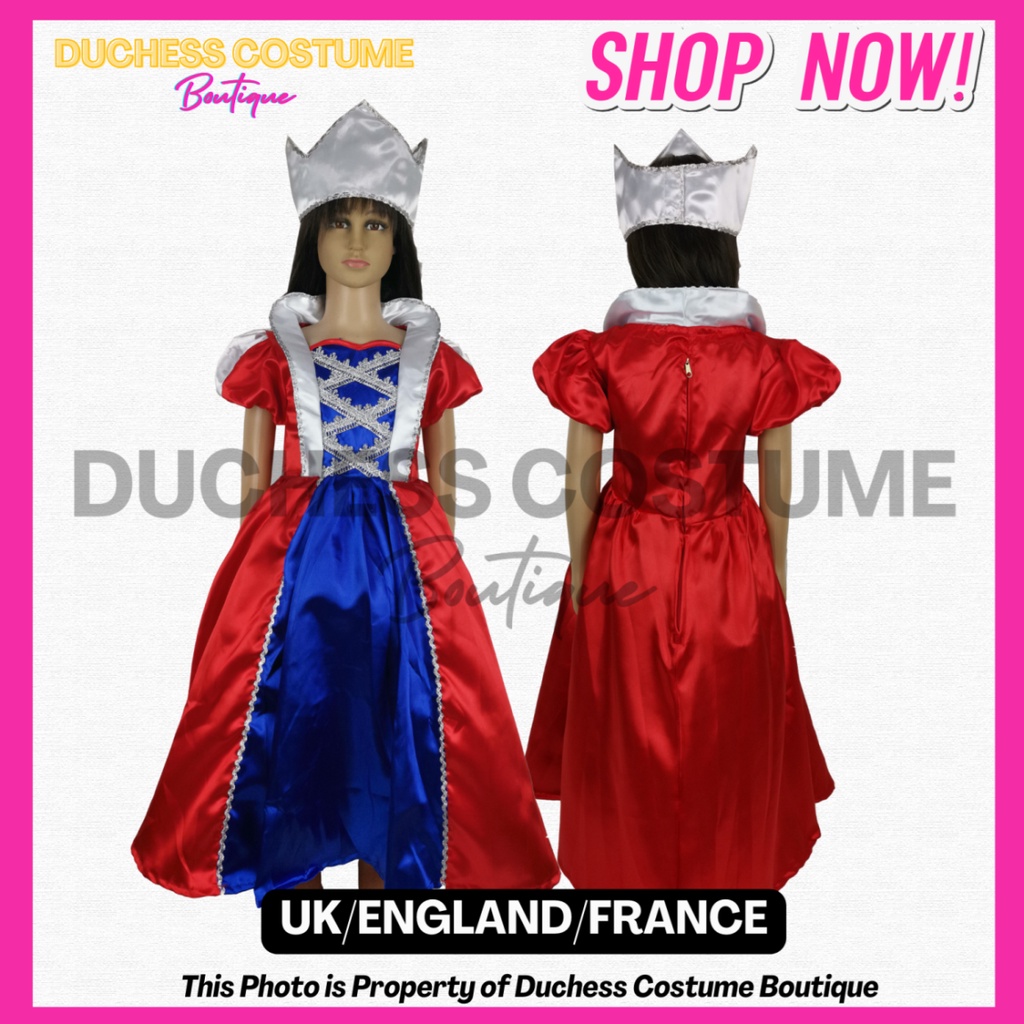 Uk United Kingdom England United Nations Costume Un Costume Girl Shopee Philippines